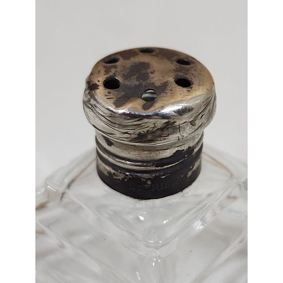 Irving W. Rice & Co | Dining | Vintage Irice Pyramid Glass Salt Pepper ...